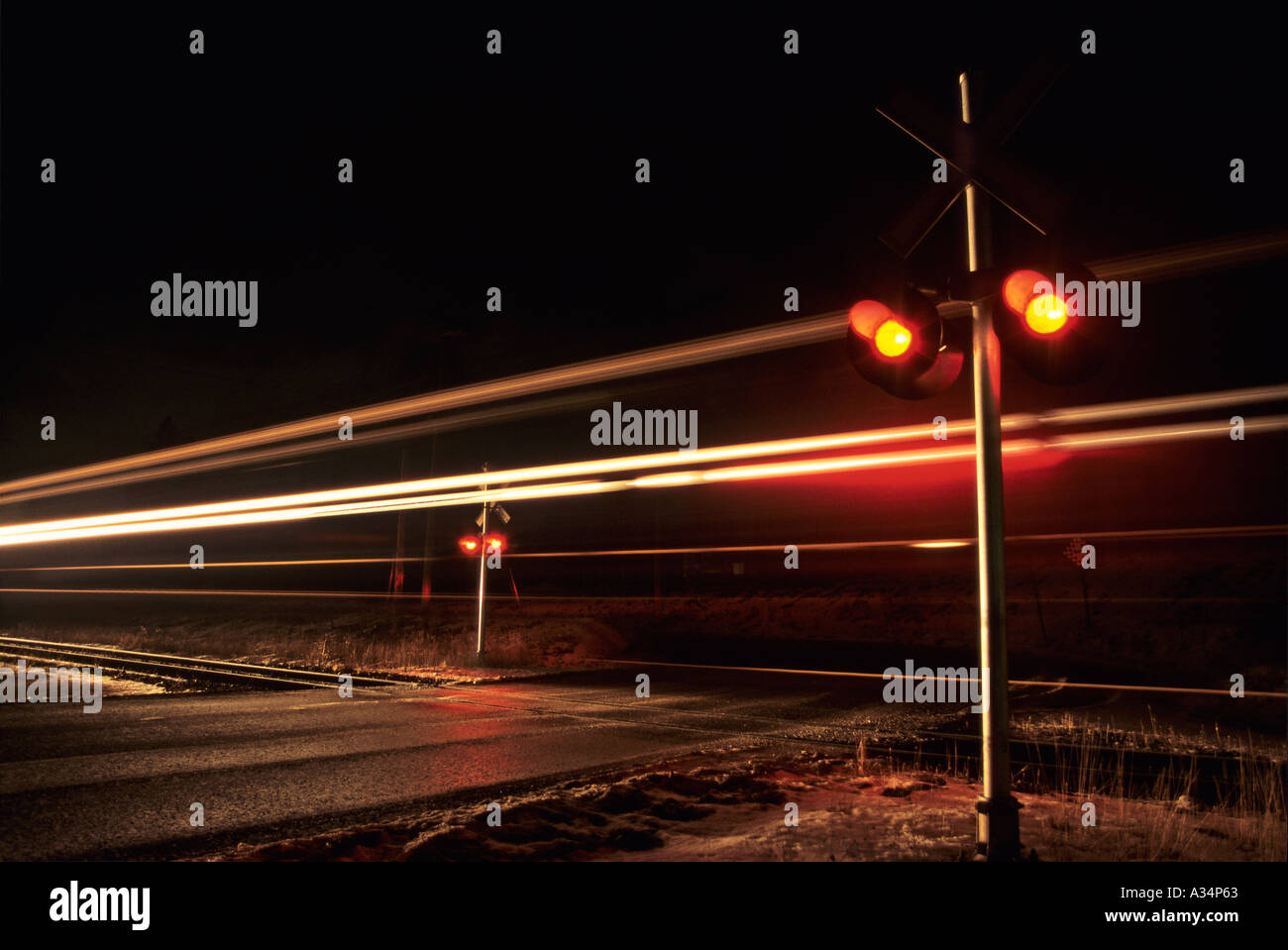 Flashing train hi-res stock photography and images - Alamy