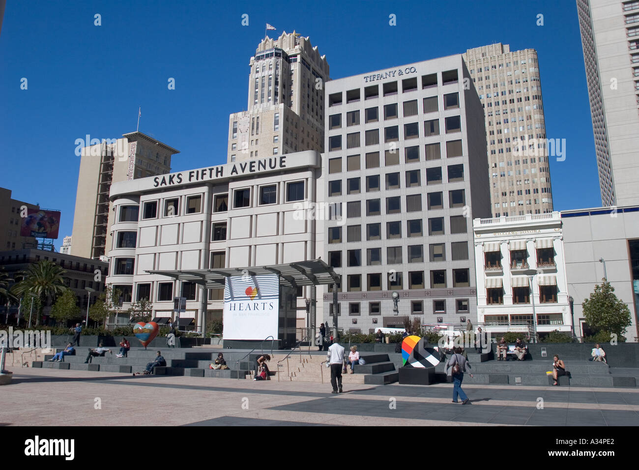 Union Square San Francisco California USA Stock Photo - Alamy