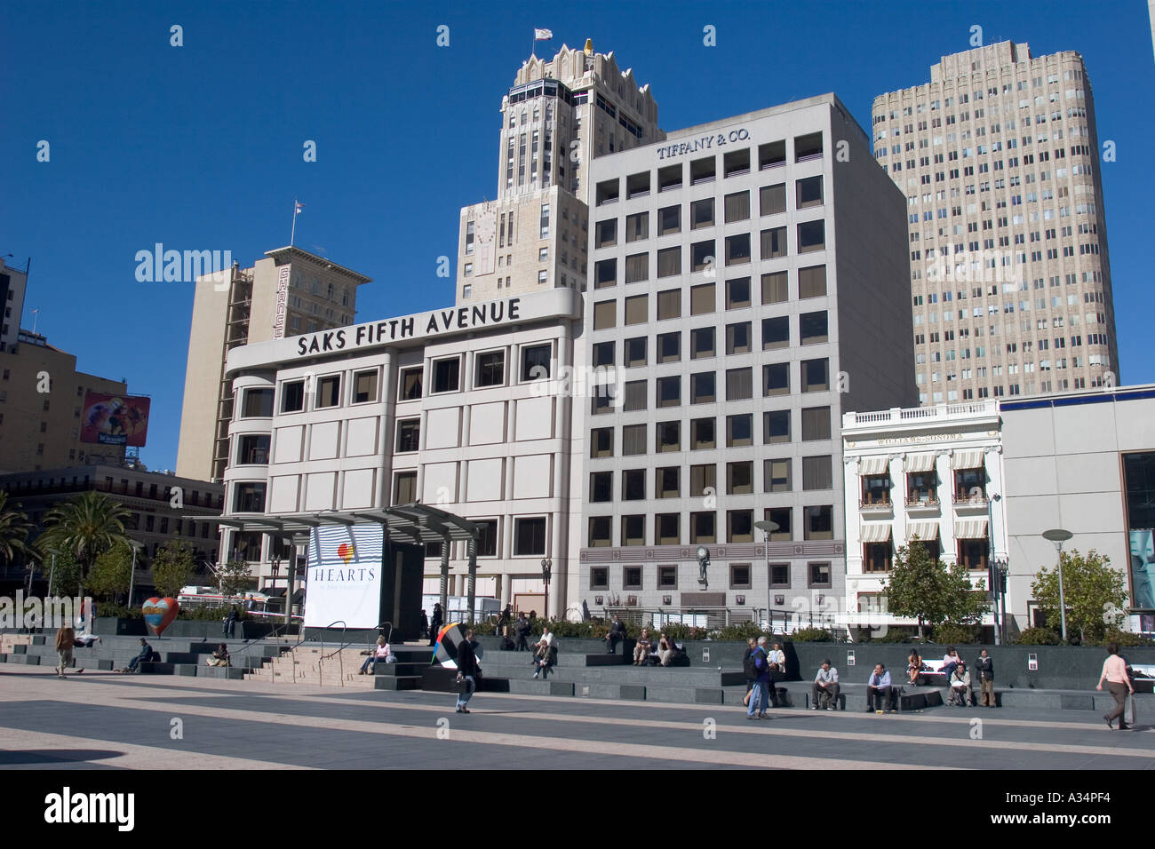 Union Square San Francisco California USA Stock Photo - Alamy