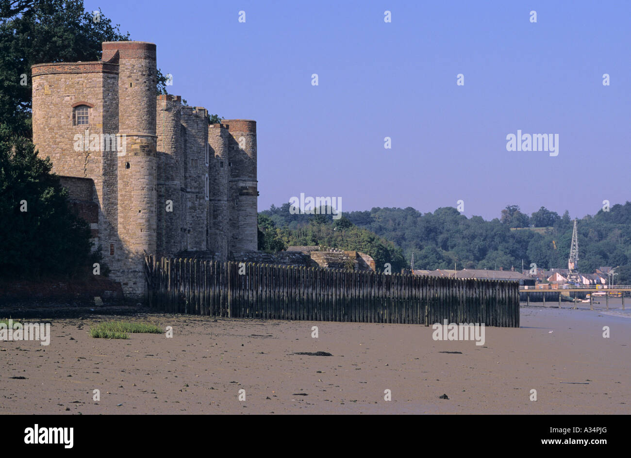 Upnor Castle, Rochester, Kent, UK Stock Photo - Alamy
