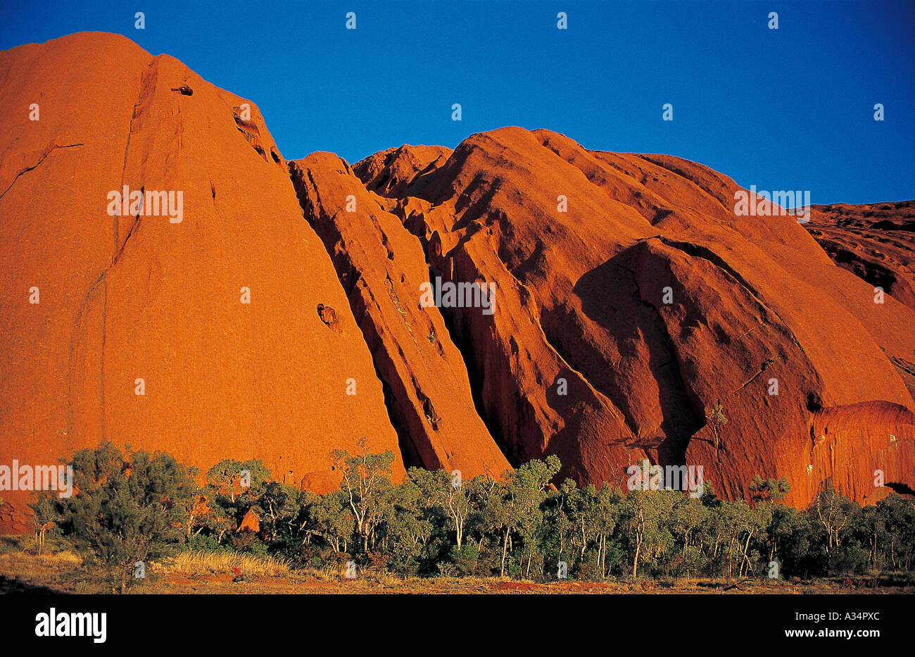 A mountain in the desert Stock Photo - Alamy