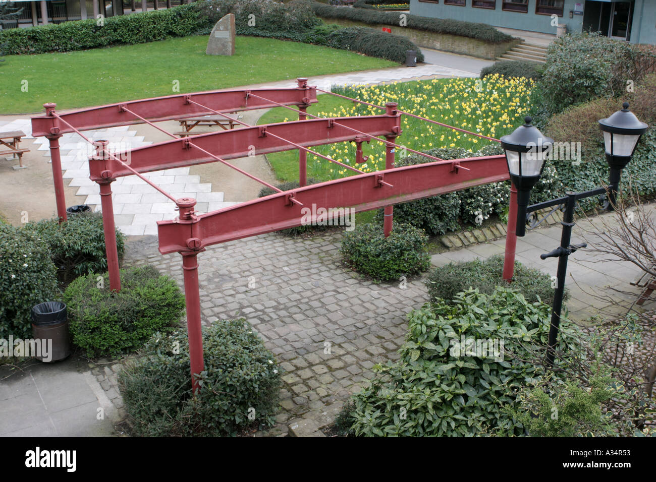 Havelock Mill structure Sackville Street University of Manchester UK ...