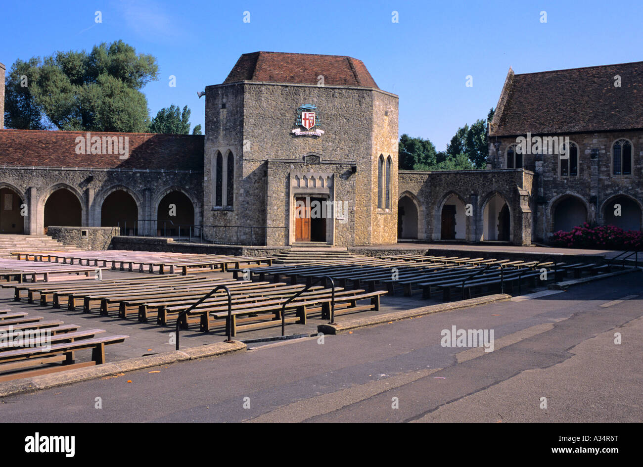 Aylesford Priory, Aylesford, Kent, UK Stock Photo - Alamy