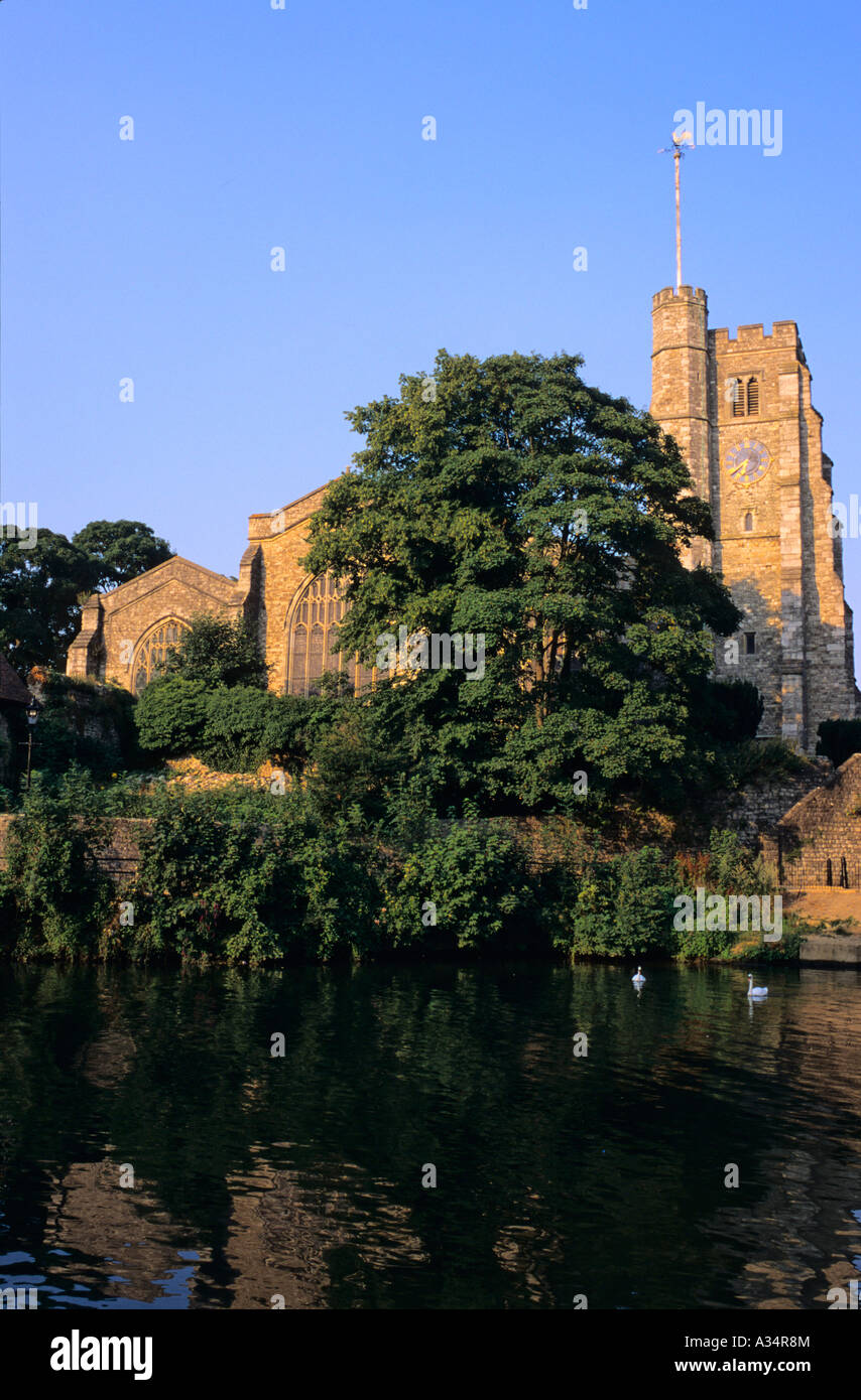 Church clock tower maidstone hi-res stock photography and images - Alamy