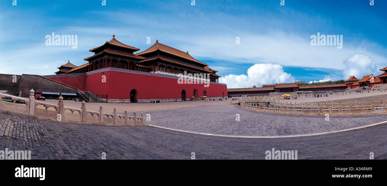 A wide view of Meridian Gate from the back Stock Photo - Alamy