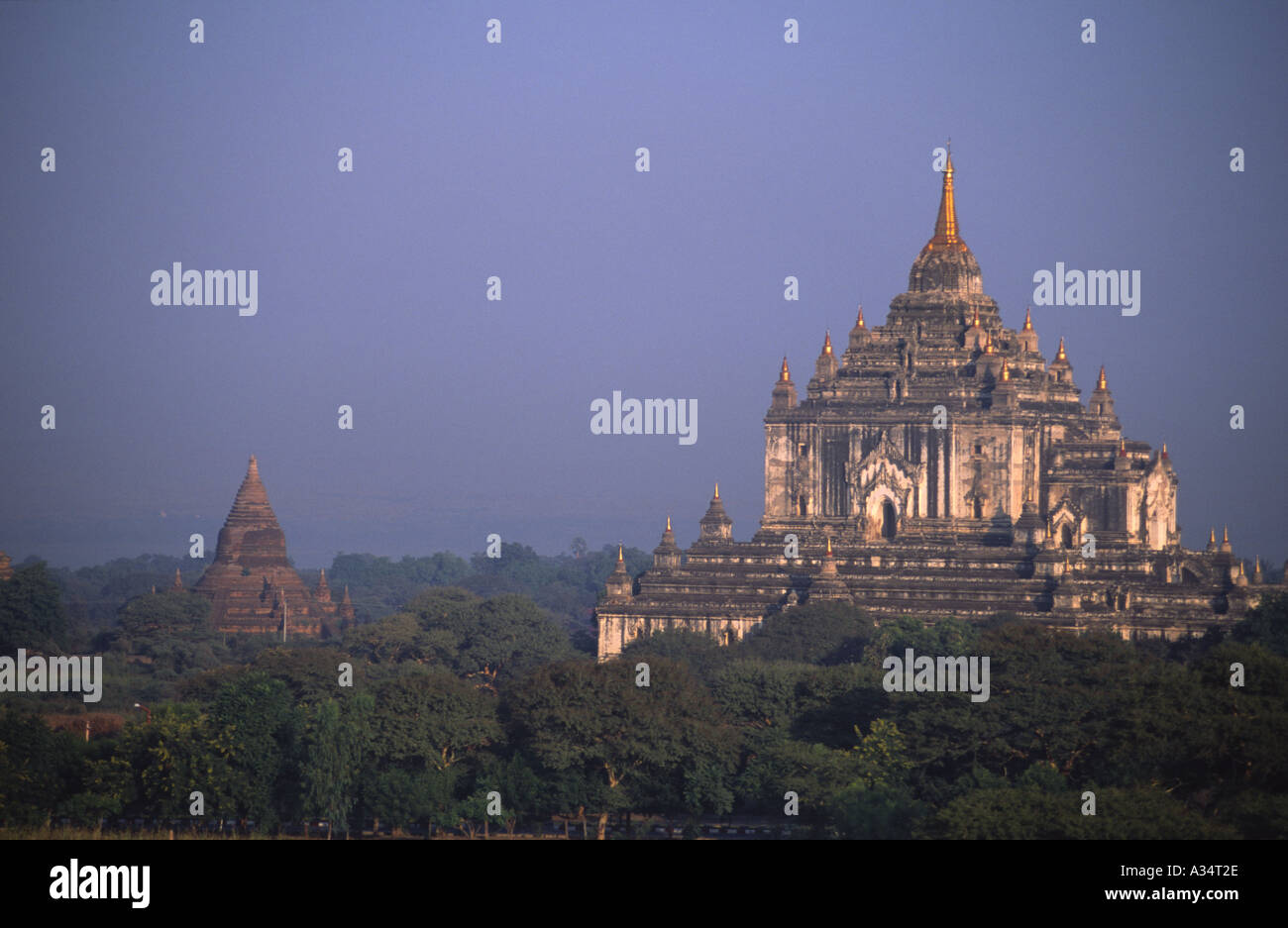 Thatbyinnyu temple Bagan Myanmar Stock Photo - Alamy