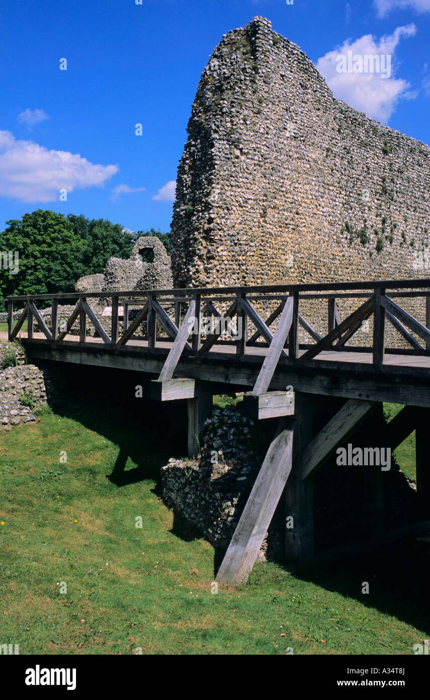 Eynsford Castle, Eynsford, Kent, UK Stock Photo - Alamy