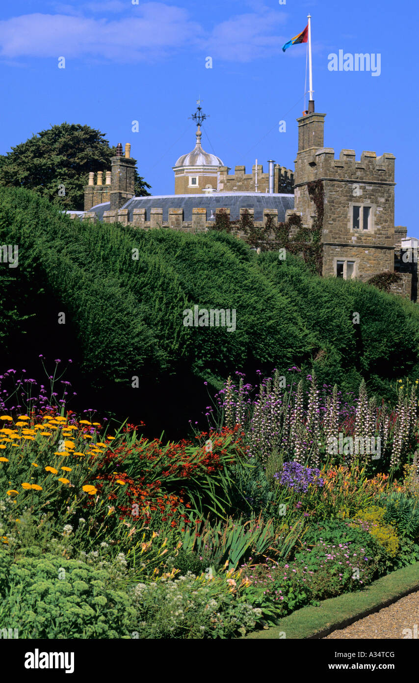 The Broad Walk, Walmer Castle, Kent, UK Stock Photo - Alamy