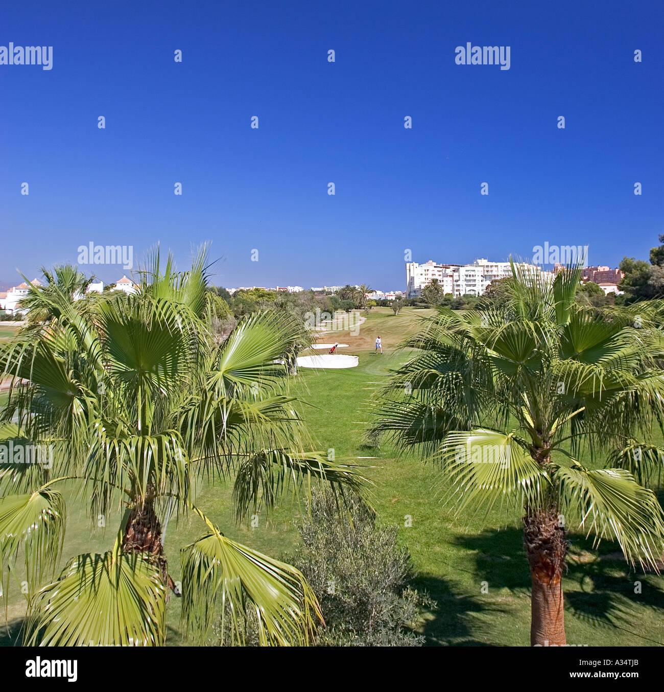 Playa Serena golf course on the Costa del Almeria Stock Photo - Alamy