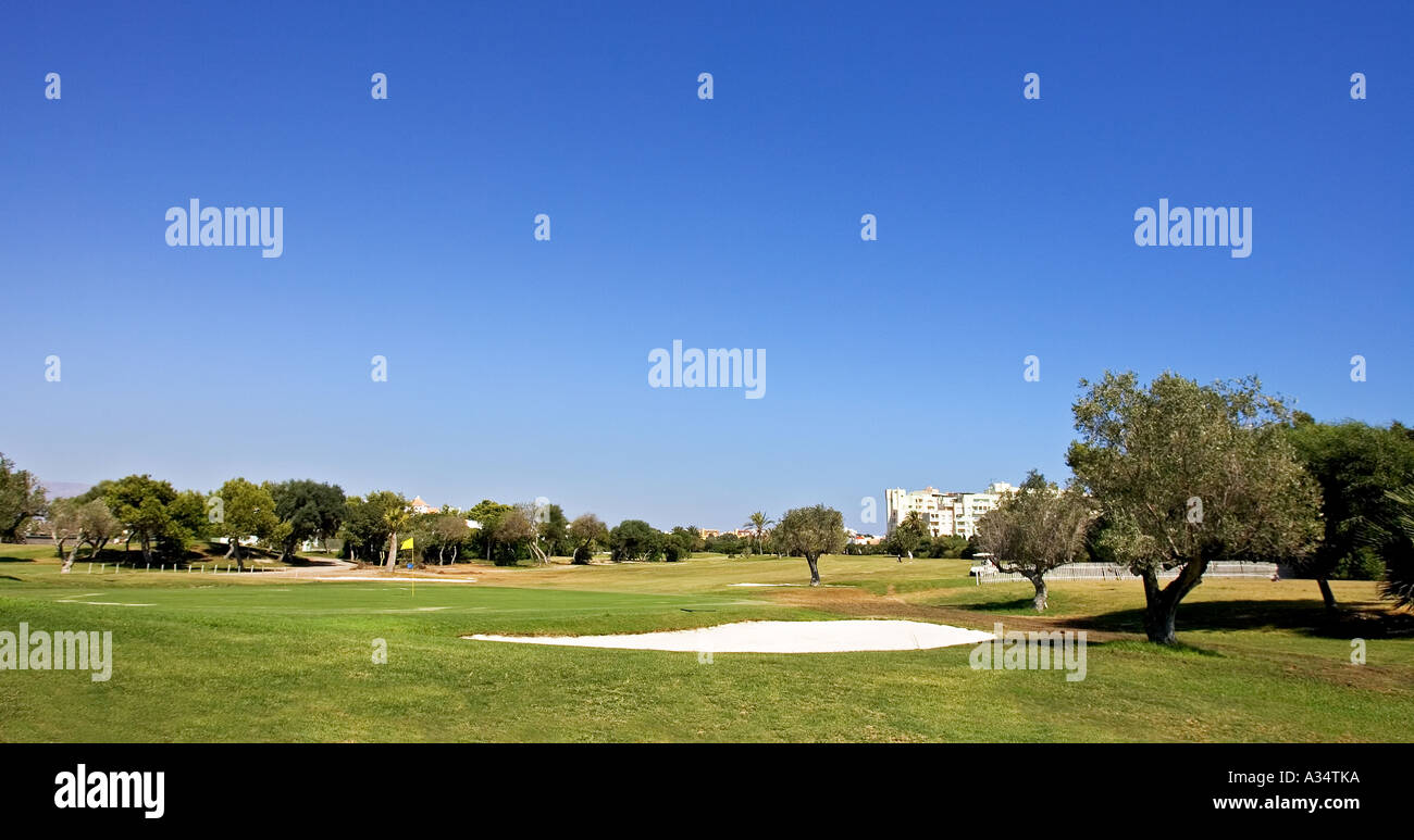 Playa Serena golf course on the Costa del Almeria Stock Photo - Alamy