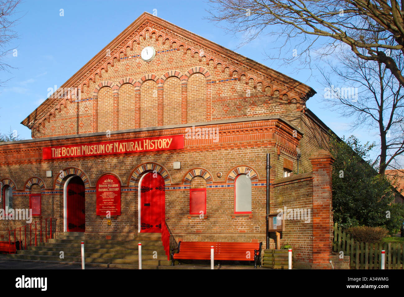 Booth Museum of Natural History, Brighton, East Sussex, England Stock ...