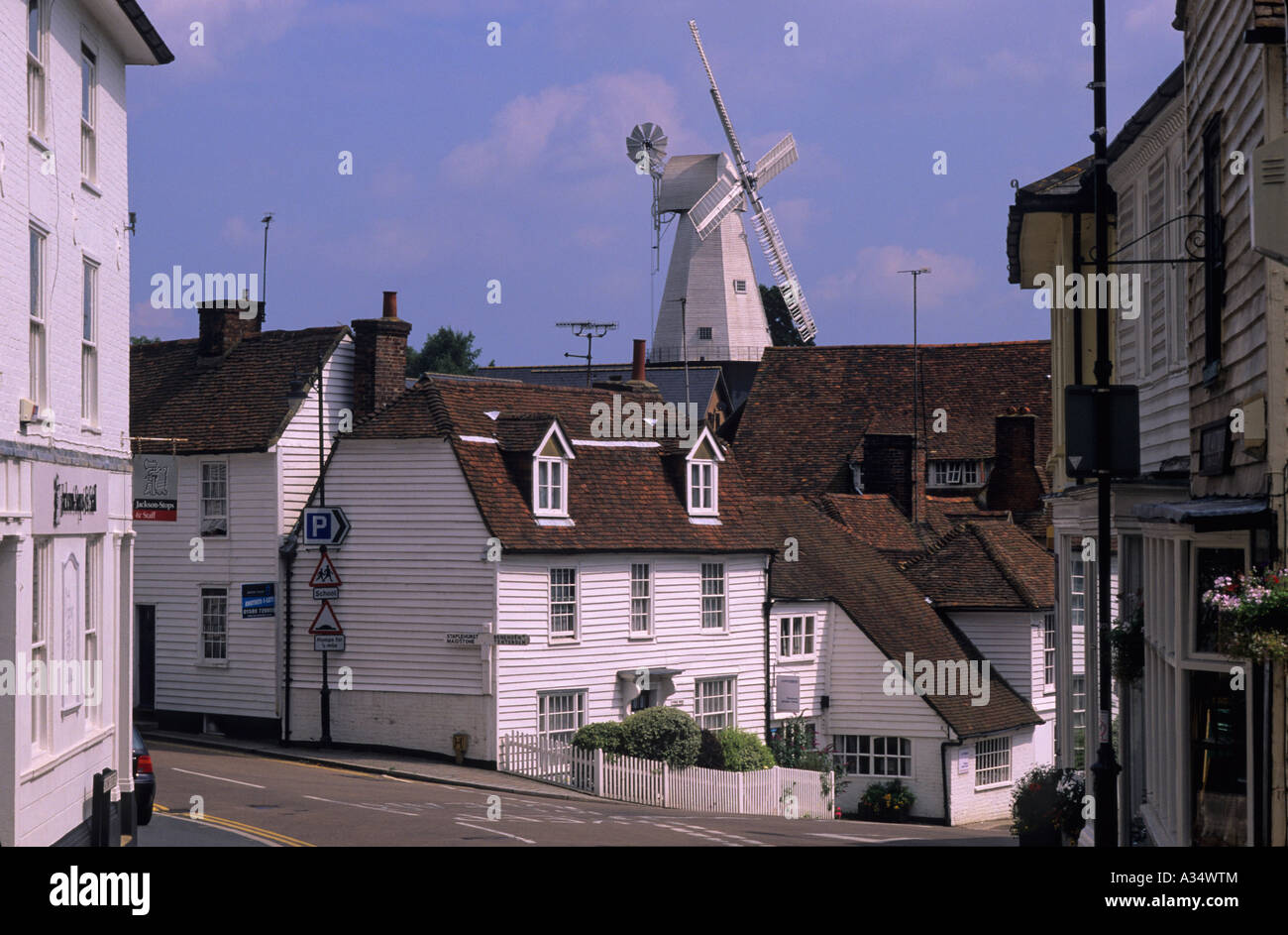 Cranbrook Windmill, Cranbrook, Kent, UK Stock Photo - Alamy