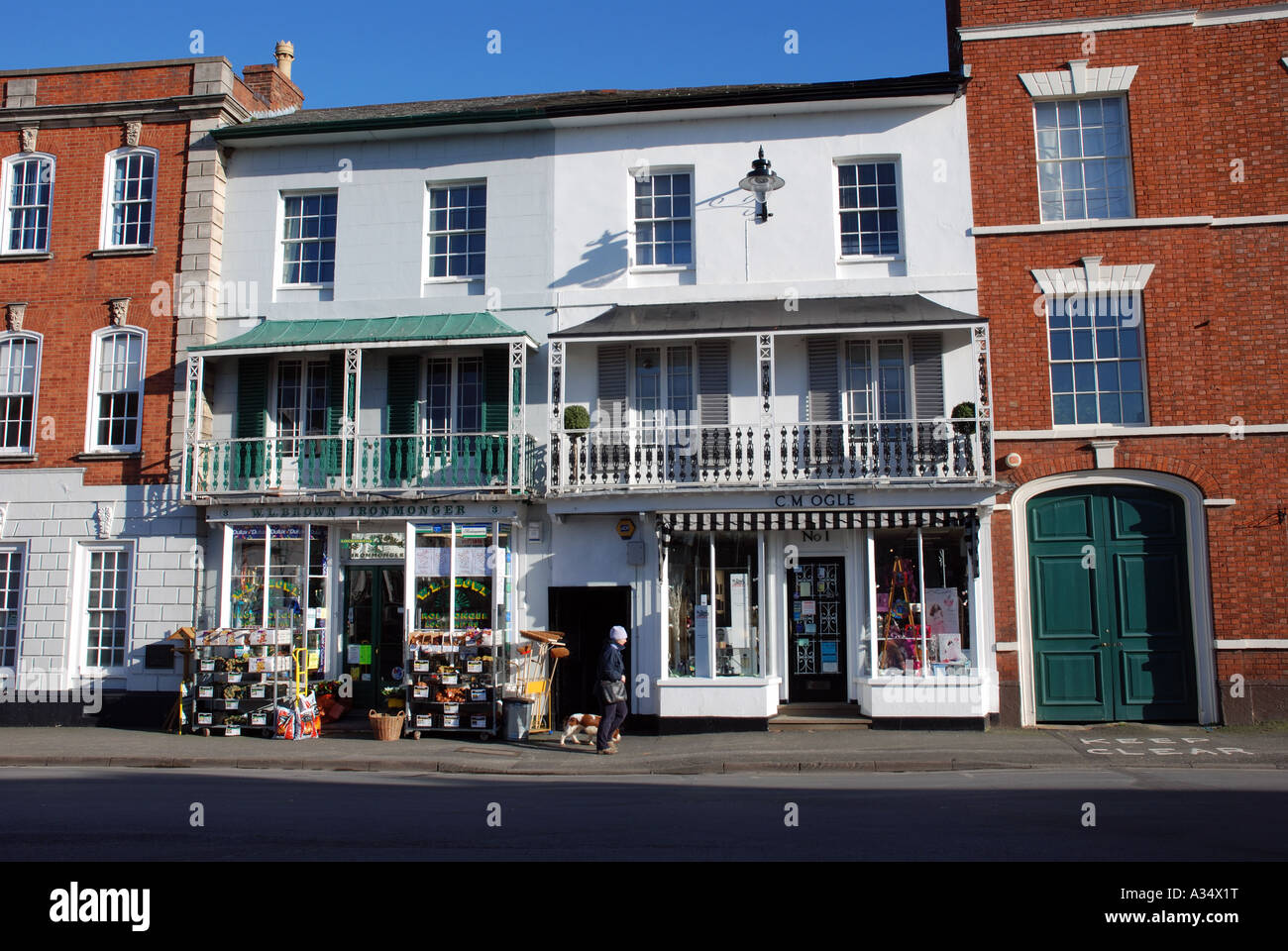 Pershore town centre hi-res stock photography and images - Alamy