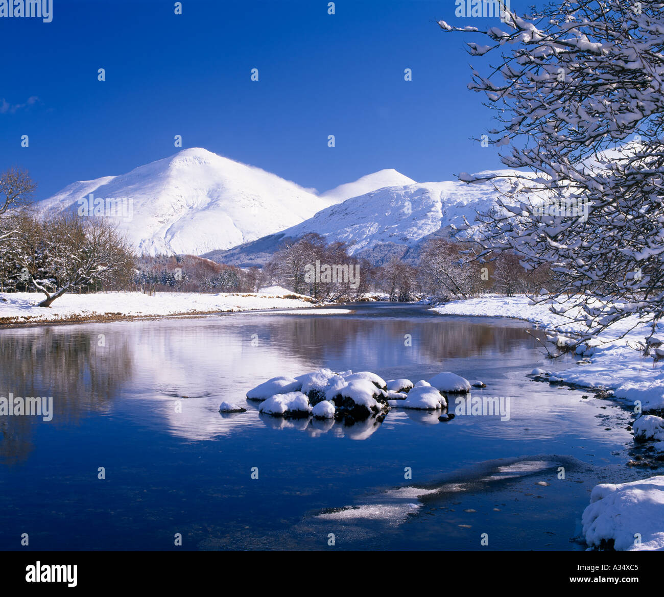Ben more scotland snow crianlarich hi-res stock photography and images ...