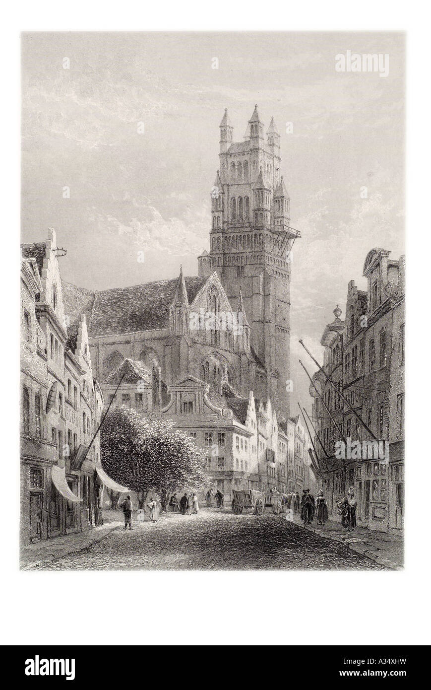 Belgium bruges Flemish Flanders Belgian architecture baroque medieval ...