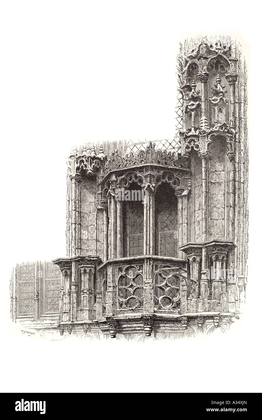 Baroque Architecture Sketch