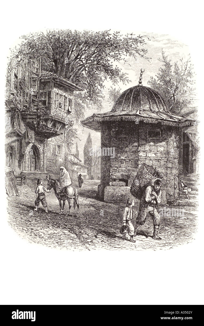 Turkish empire cartoon hi-res stock photography and images - Alamy