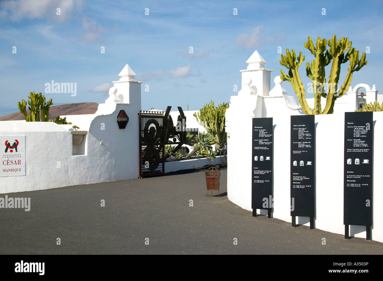 Foundation Cesar Manrique in Tahiche Lanzarote Stock Photo - Alamy