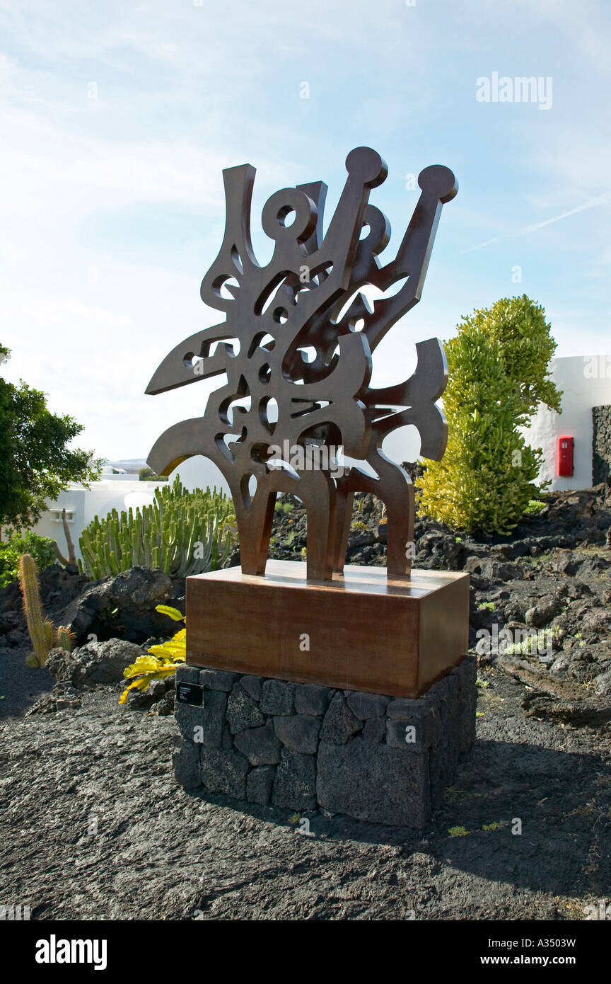 Foundation Cesar Manrique in Tahiche Lanzarote Stock Photo - Alamy