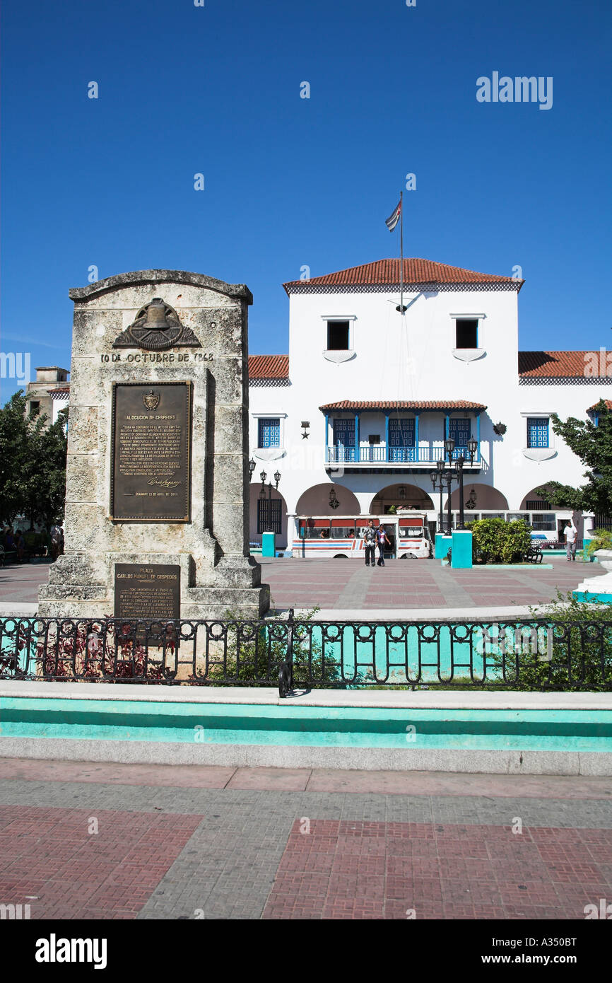 Ayuntamiento, Town Hall, Plaza Carlos Manuel de Cespedes, Parque ...
