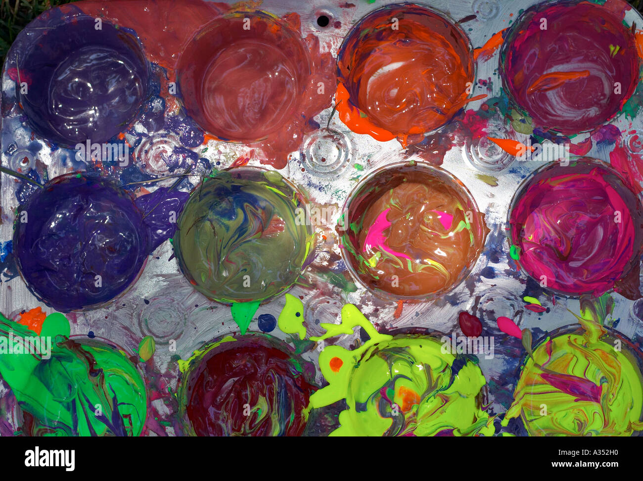 Various colorful posters hi-res stock photography and images - Alamy