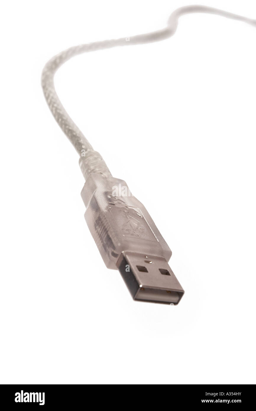 USB connection and cable Stock Photo - Alamy