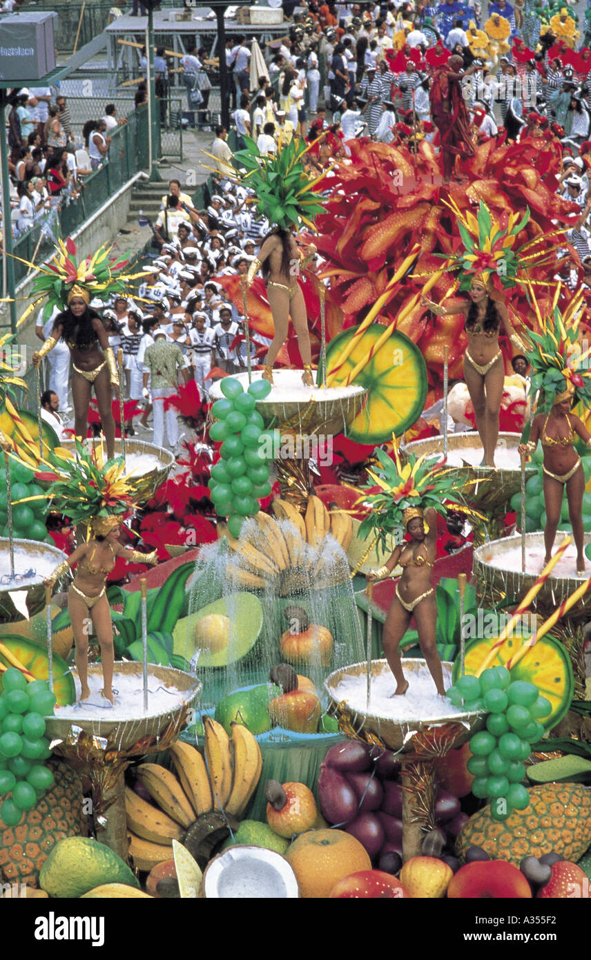 Samba School Float Stock Photo - Alamy