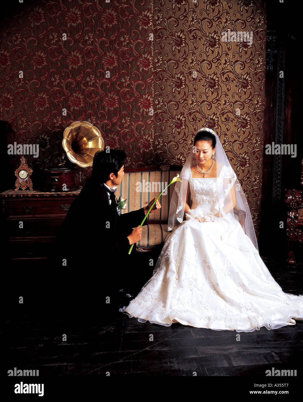 Confession chair hi-res stock photography and images - Alamy