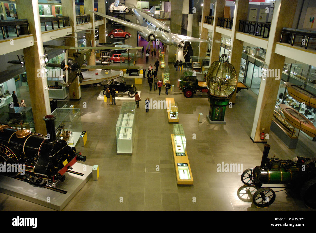 Making the Modern World gallery at the London Science Museum Stock ...