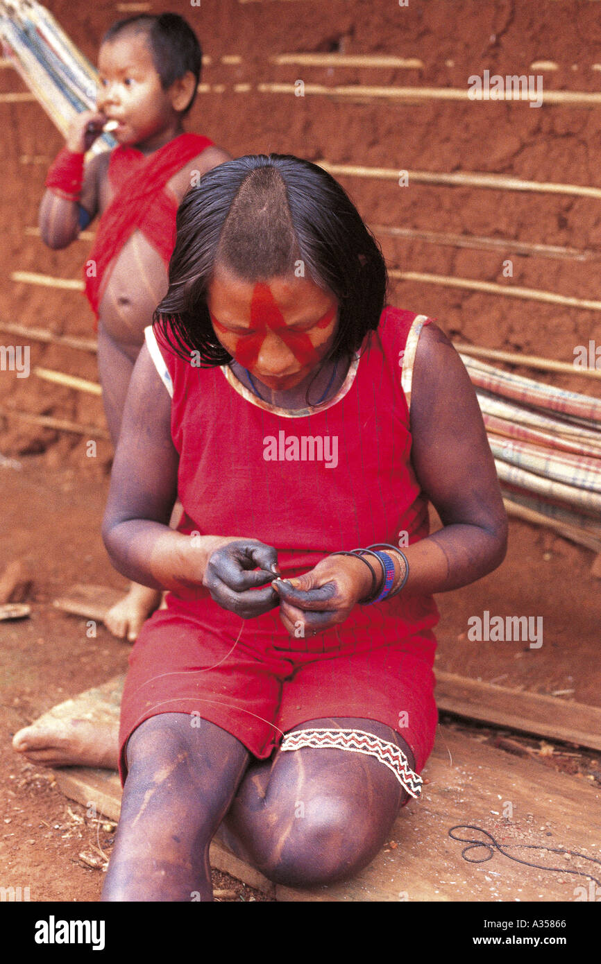 Xingu women hi-res stock photography and images - Alamy