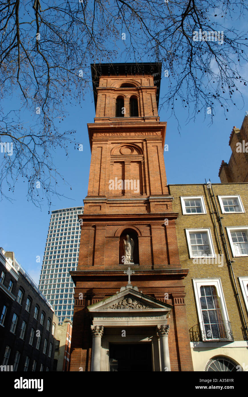 St patrick's church soho hi-res stock photography and images - Alamy