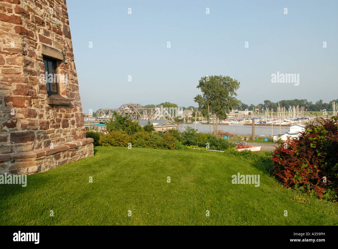Charlotte Genese Lighthouse Rochester city New York state Usa Stock ...