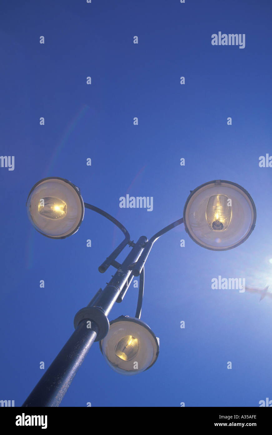 Street Lamp Barry Island Wales United Kingdom Stock Photo - Alamy