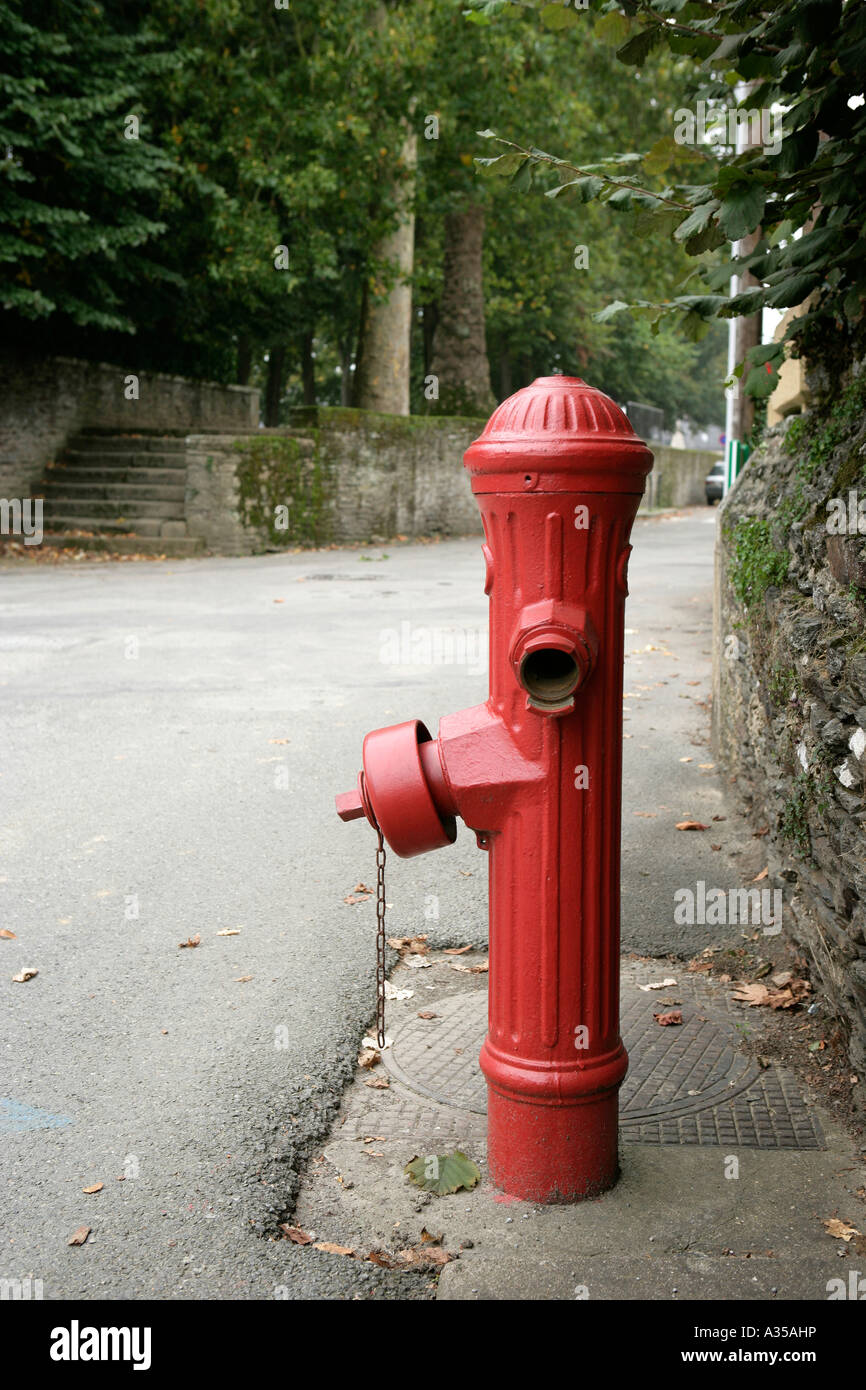 Old French Fire Hydrant Stock Photo - Alamy
