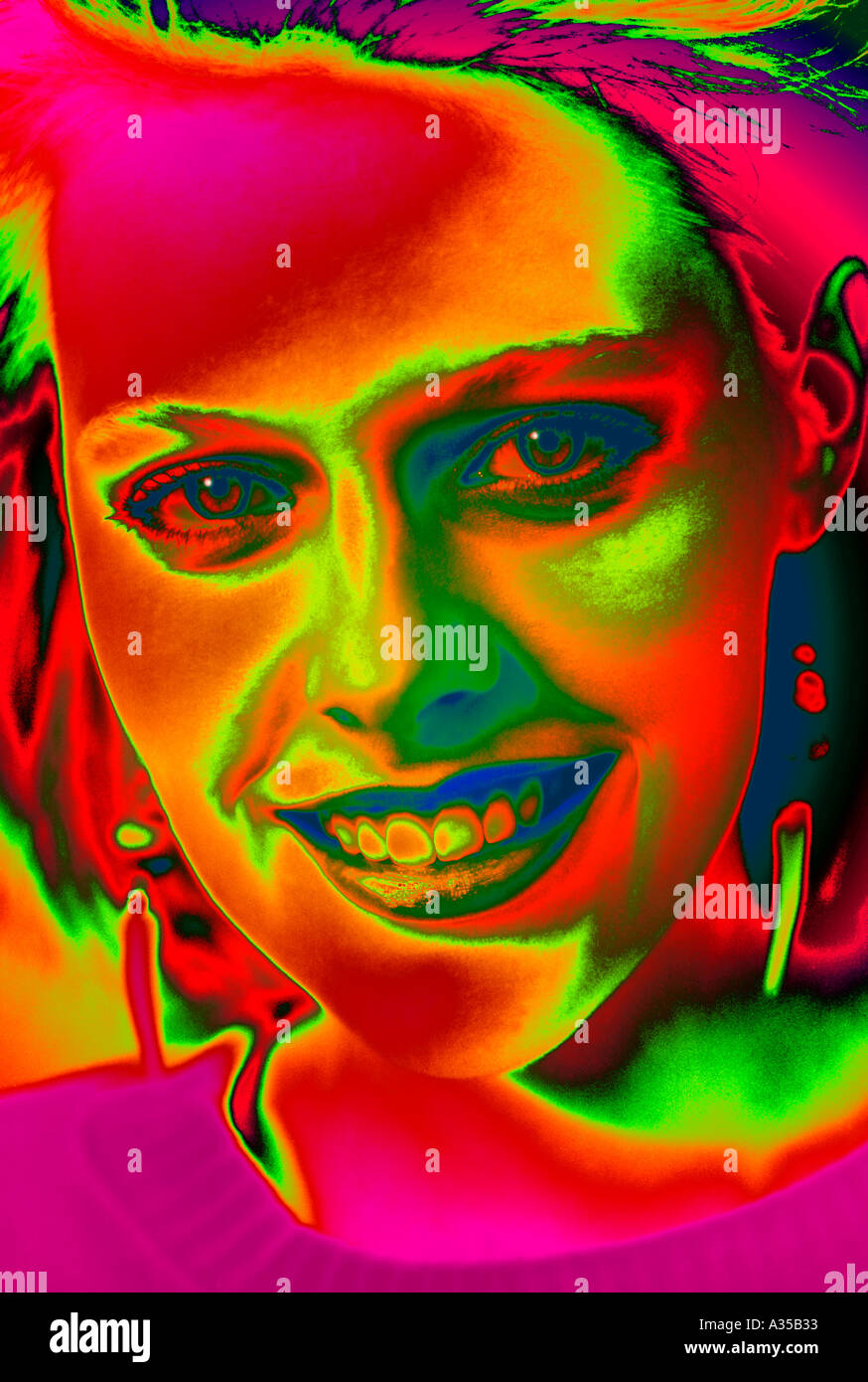 Infrared portrait hi-res stock photography and images - Alamy