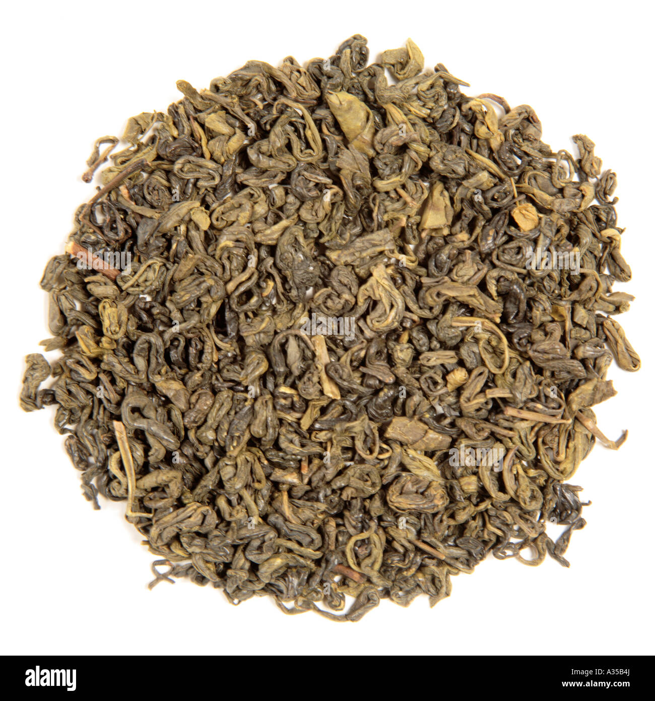 Tea Leaves in Pile Stock Photo - Alamy