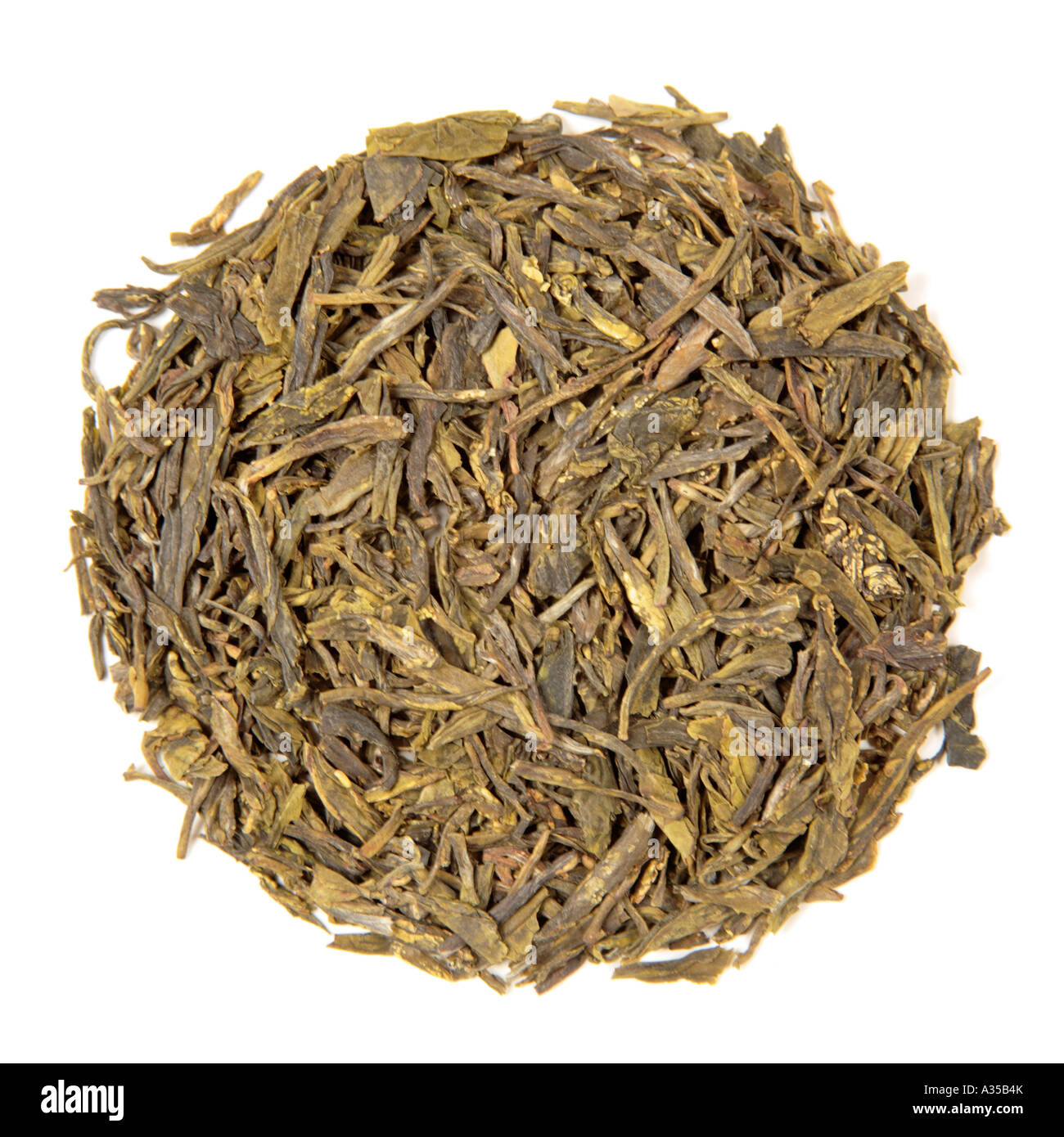 Tea Leaves in Pile Stock Photo - Alamy