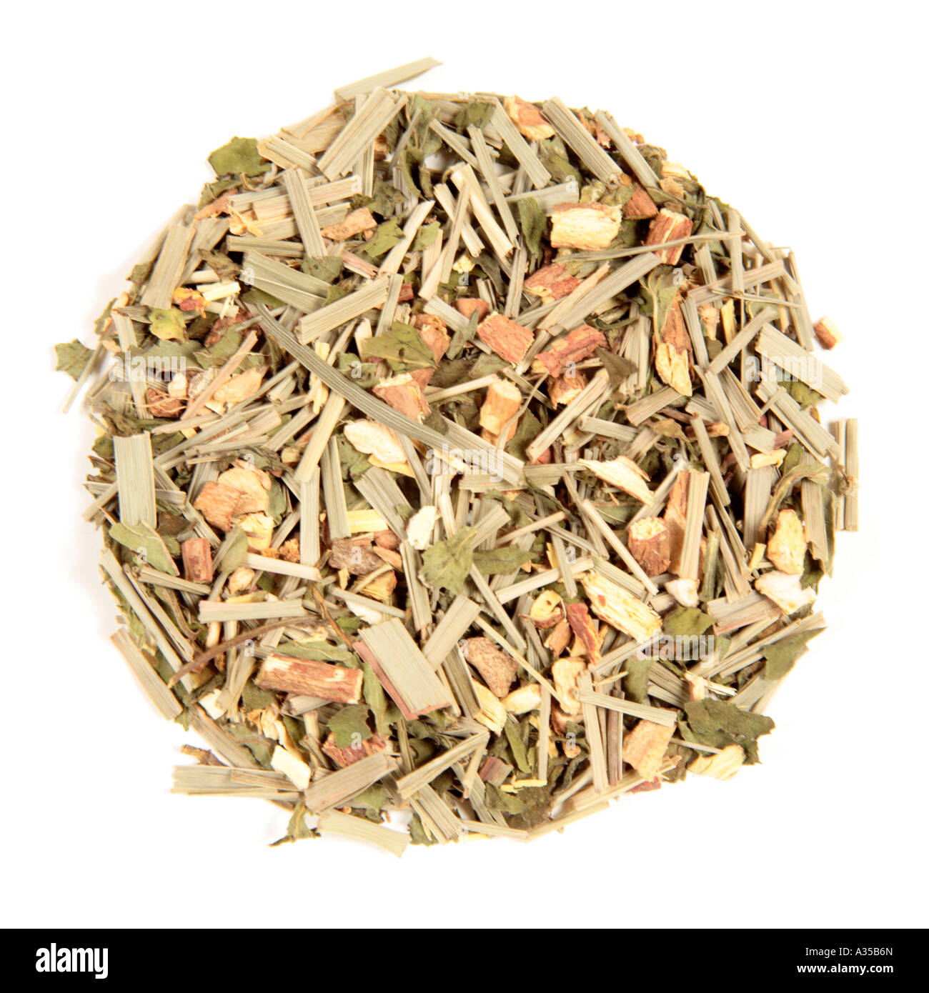 Tea Leaves in Pile Stock Photo - Alamy