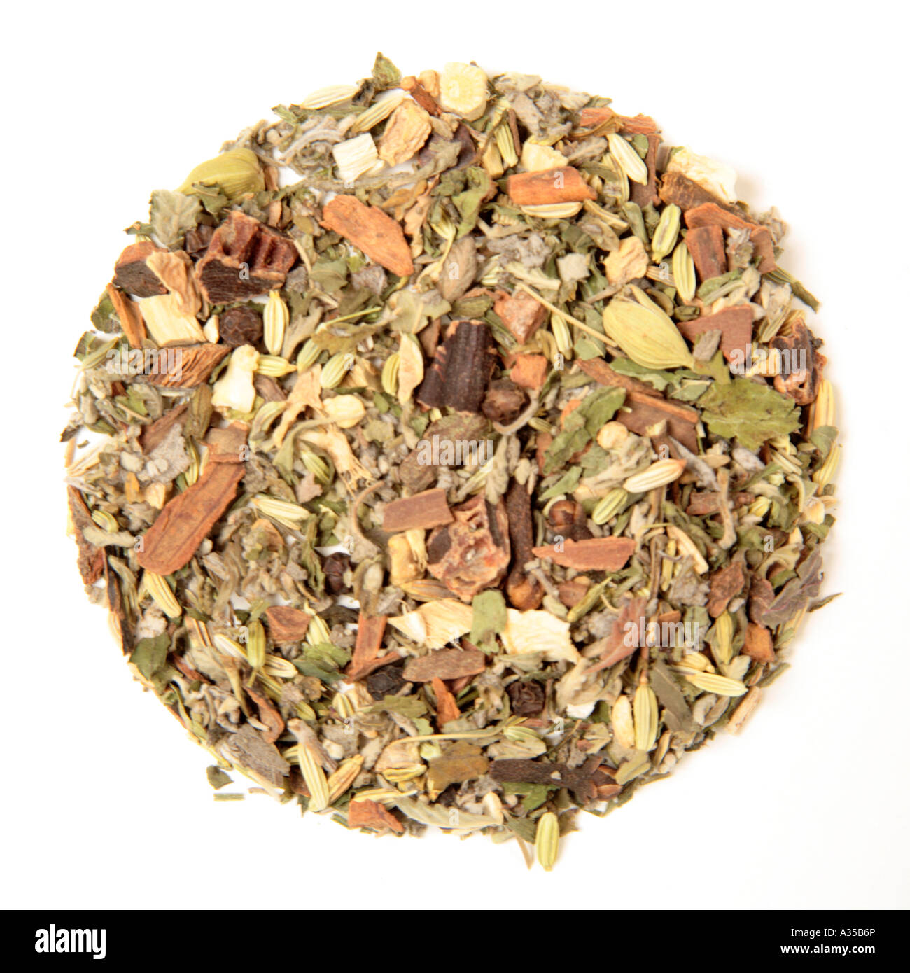 Tea Leaves in Pile Stock Photo - Alamy