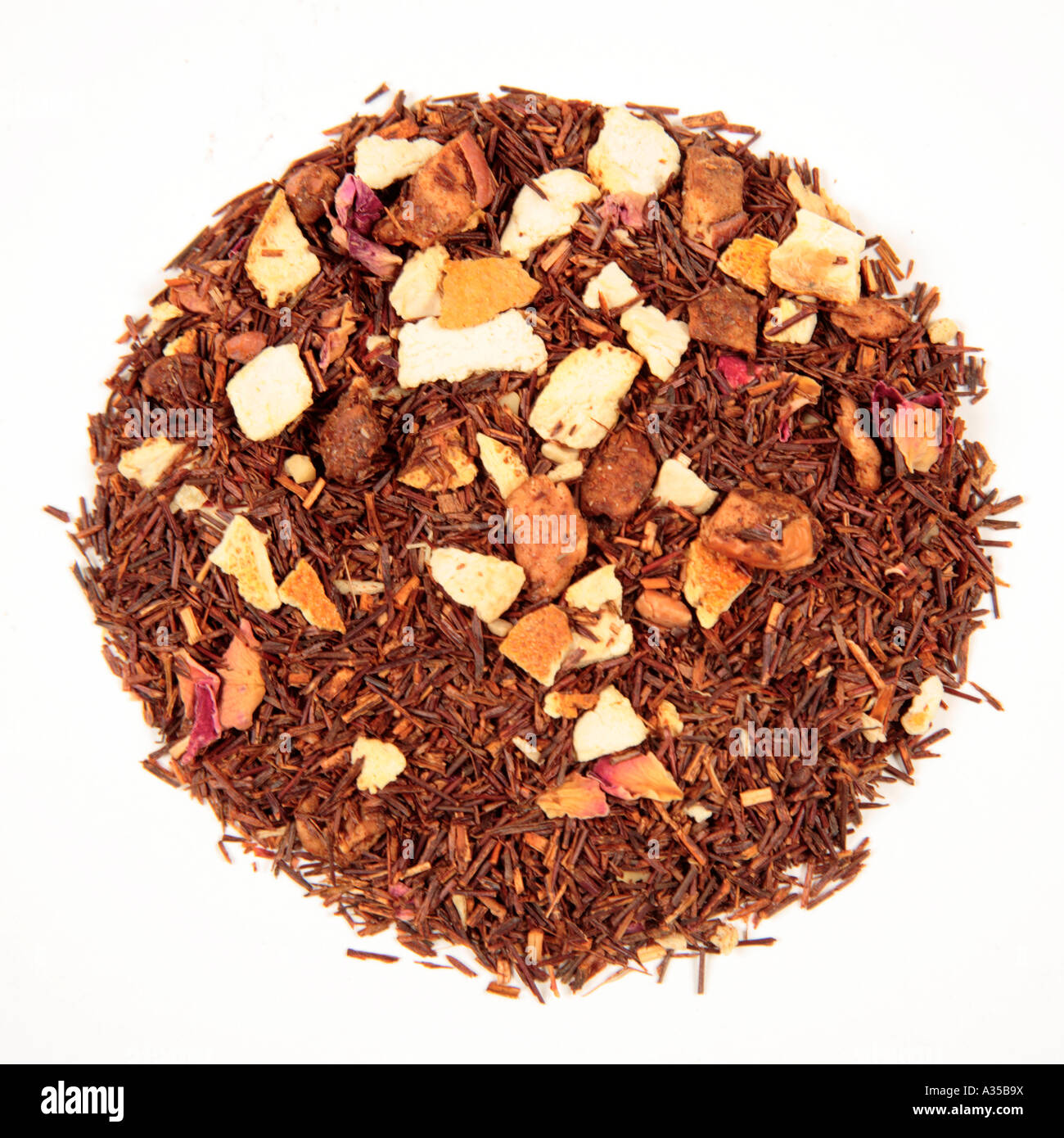 Tea Leaves in Pile Stock Photo - Alamy