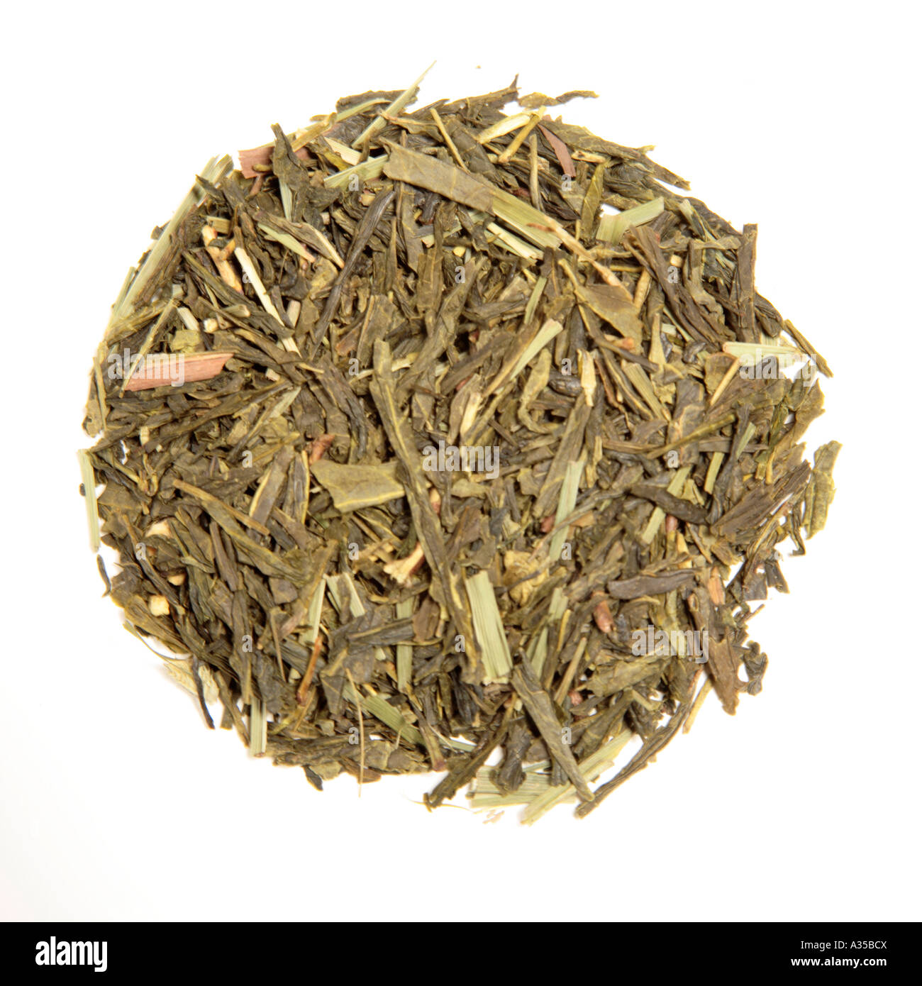 Tea Leaves in Pile Stock Photo - Alamy