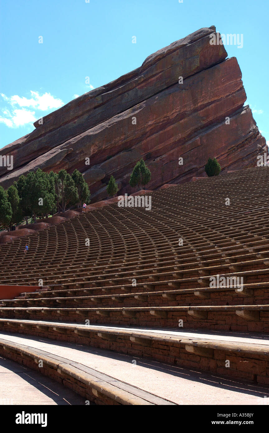 Red Rock Amphitheatre Stock Photo - Alamy