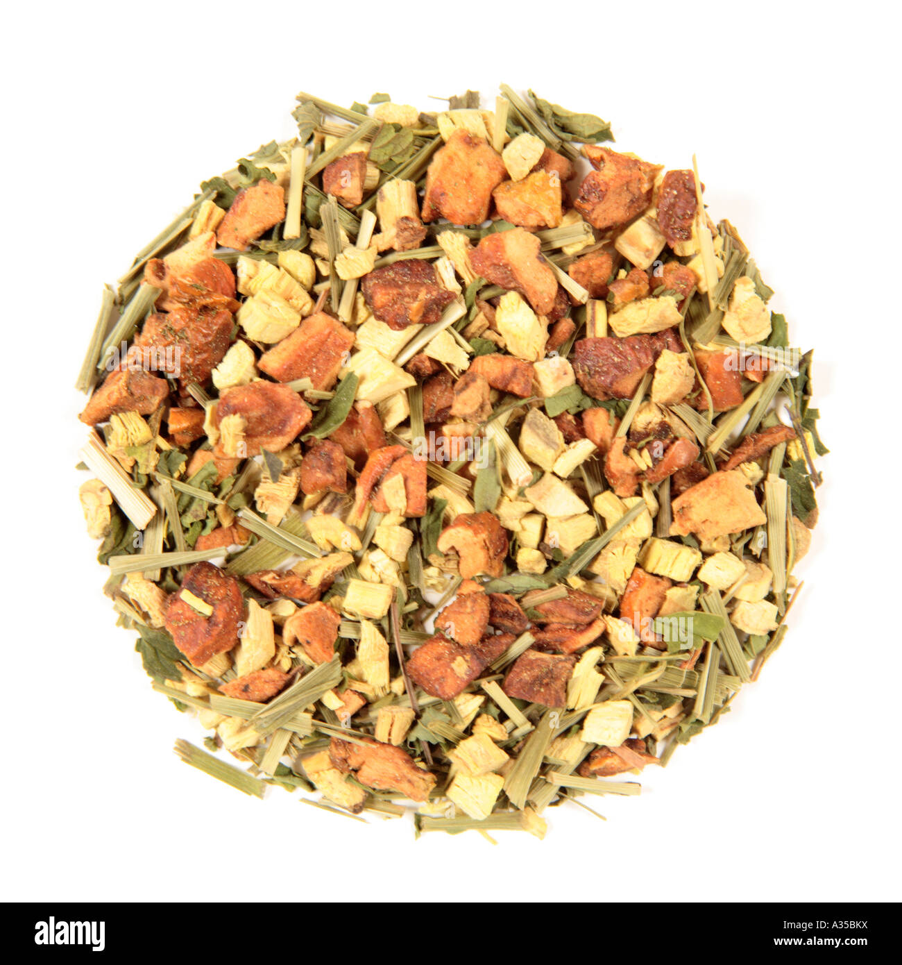Tea Leaves in Pile Stock Photo - Alamy