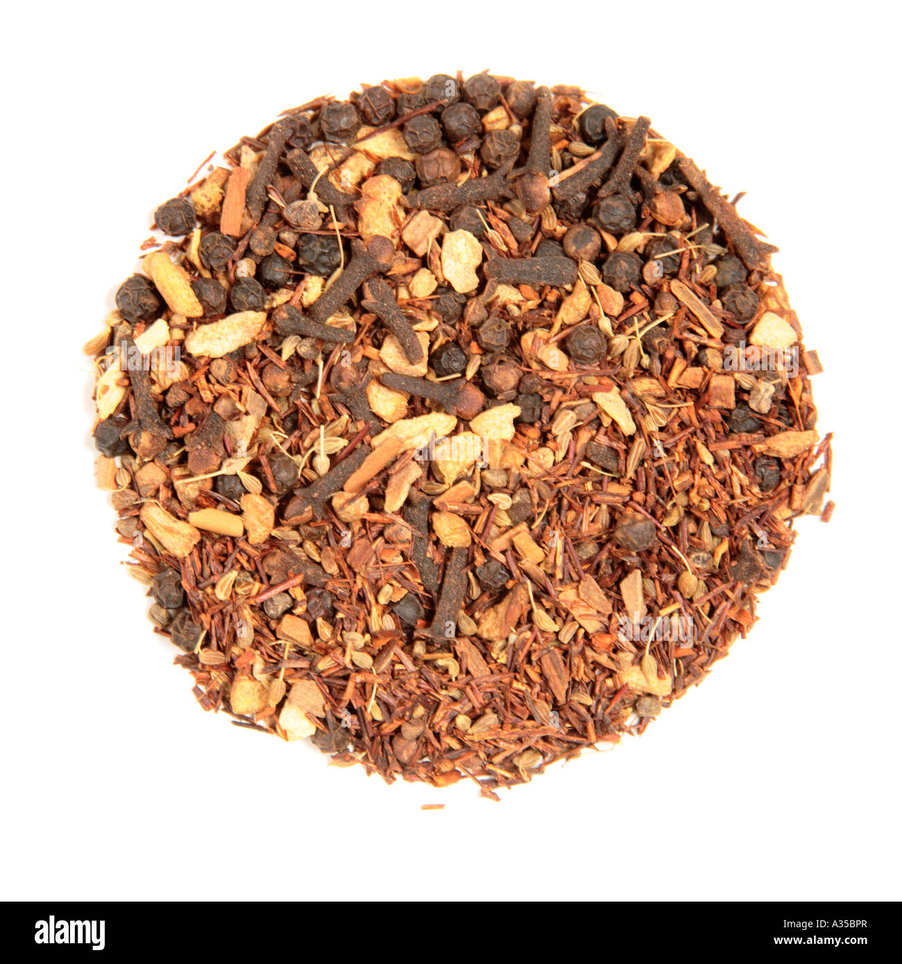 Tea Leaves in Pile Stock Photo - Alamy