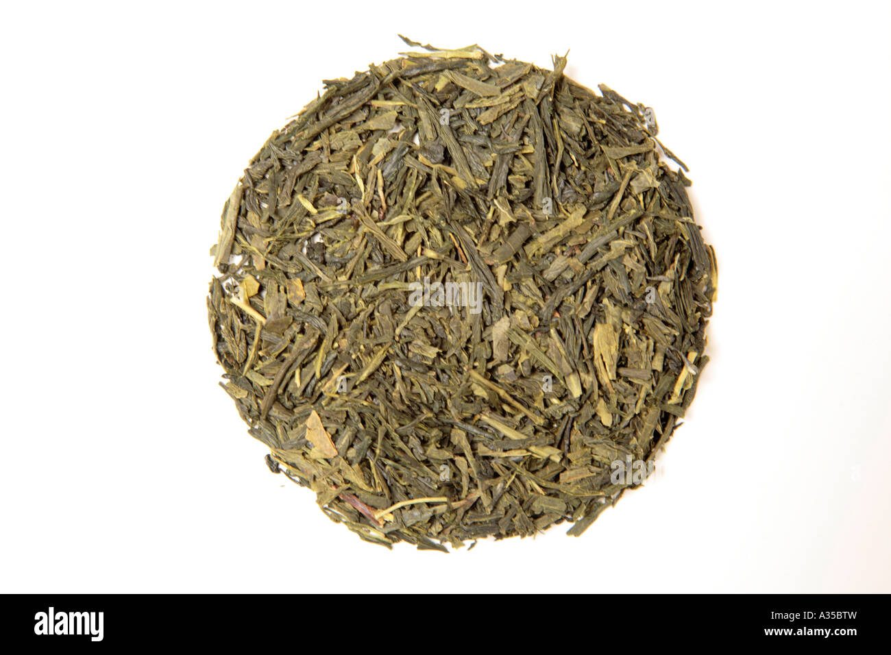 Tea Leaves in Pile Stock Photo - Alamy