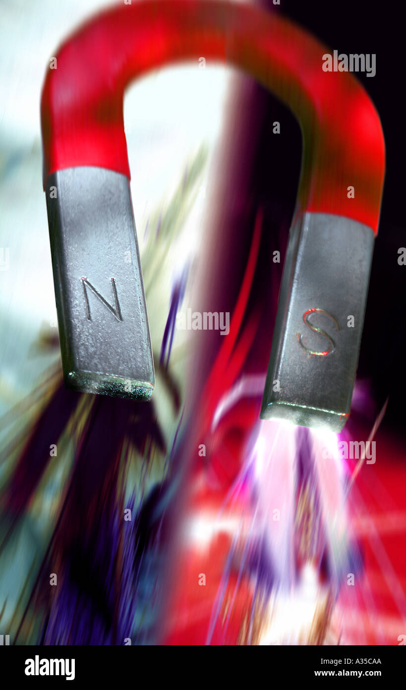 Bar magnet pole hi-res stock photography and images - Alamy