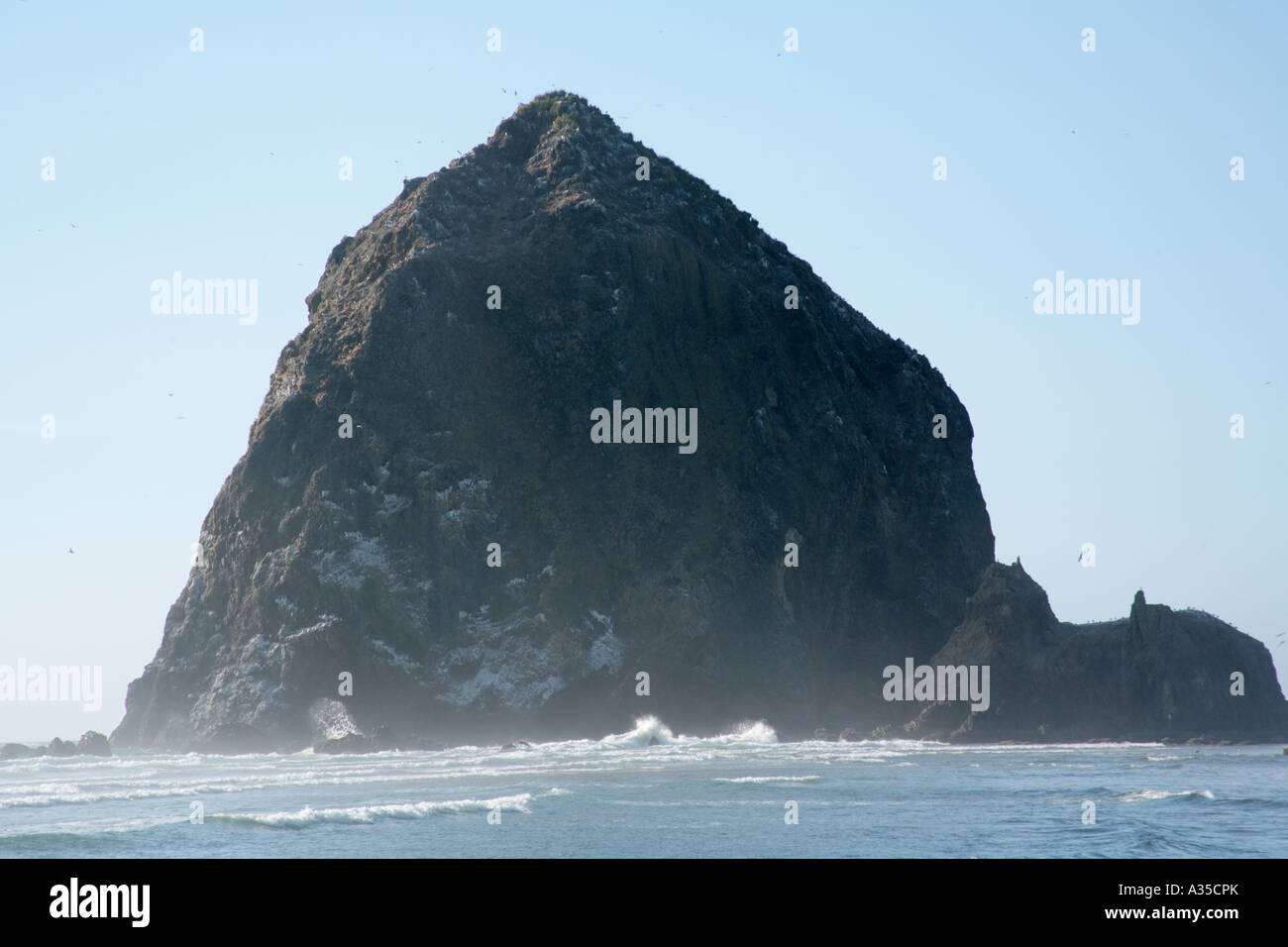 Hay Stack Rock Stock Photo - Alamy