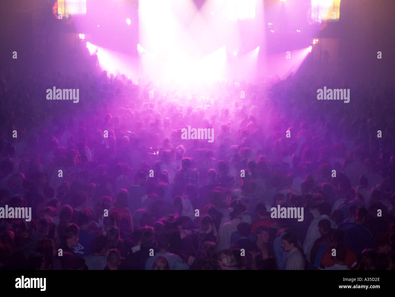 Biggest rave in London Wembley Arena England Britain UK Stock Photo - Alamy