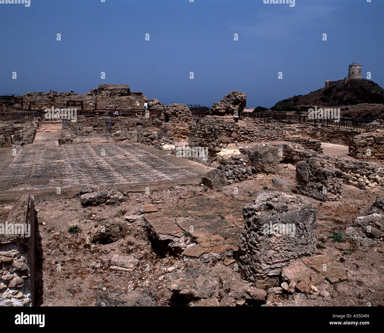 Nora roman ruins pula sardinia hi-res stock photography and images - Alamy