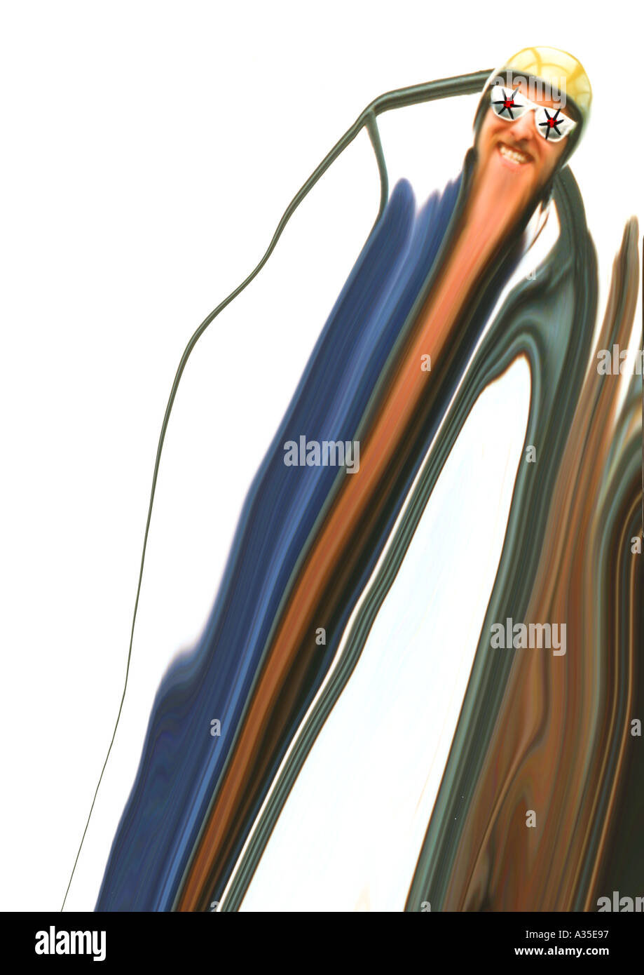 Grotesque face hi-res stock photography and images - Alamy